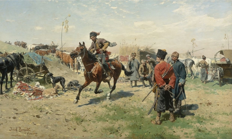 Who were the Ukrainian Cossacks?