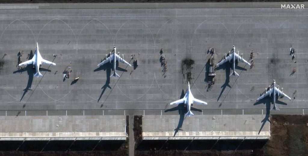 Russia's Engels air base ablaze after Ukrainian drone strike, Kyiv says