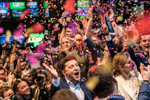 Who is Volodymyr Zelensky, president of Ukraine?