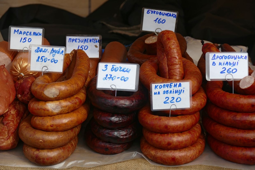 What's inside a Ukrainian Easter basket? The answer isn't chocolate eggs
