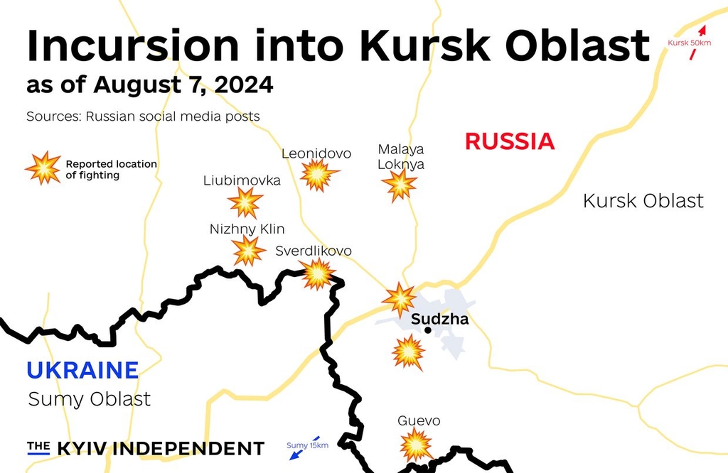Ukraine's unprecedented attack on Kursk Oblast brings war back to ...