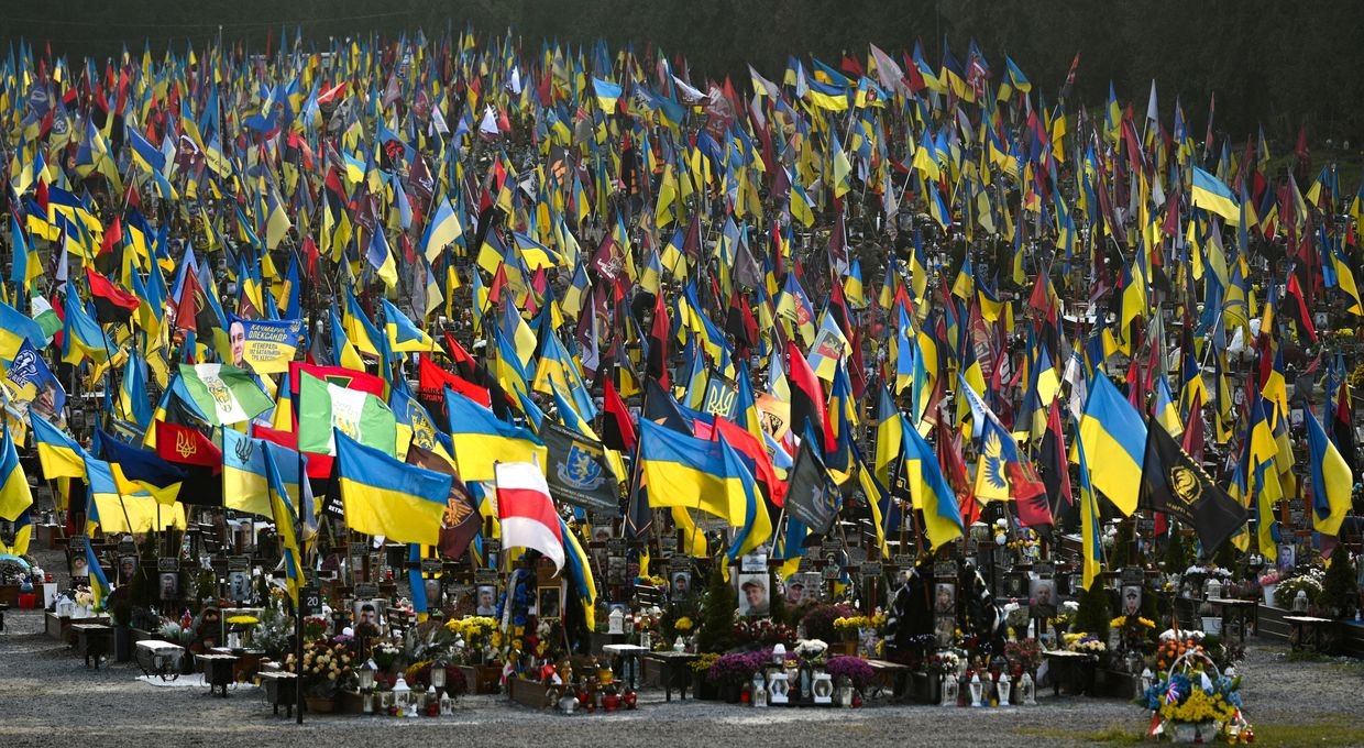 What is the death toll of Russia’s war in Ukraine?