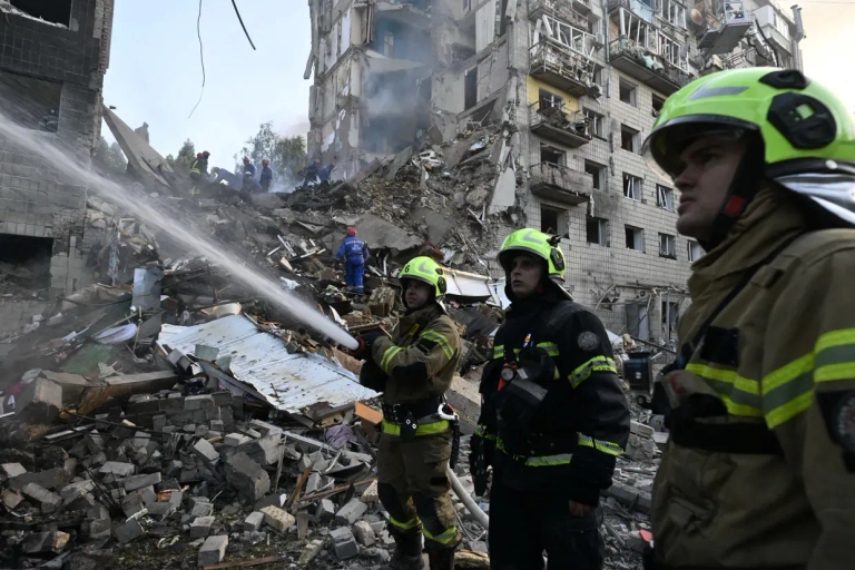 Ukraine war latest: Massive Russian attack kills 28, injures 134 in Kyiv