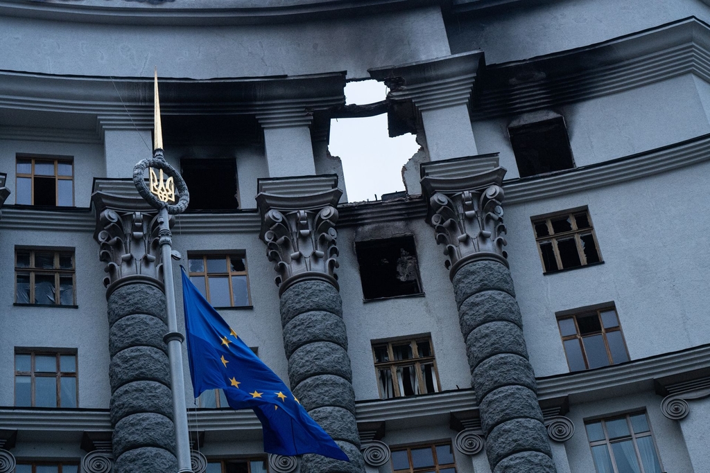 Charred walls, splintered floors: Inside Ukraine’s government ...