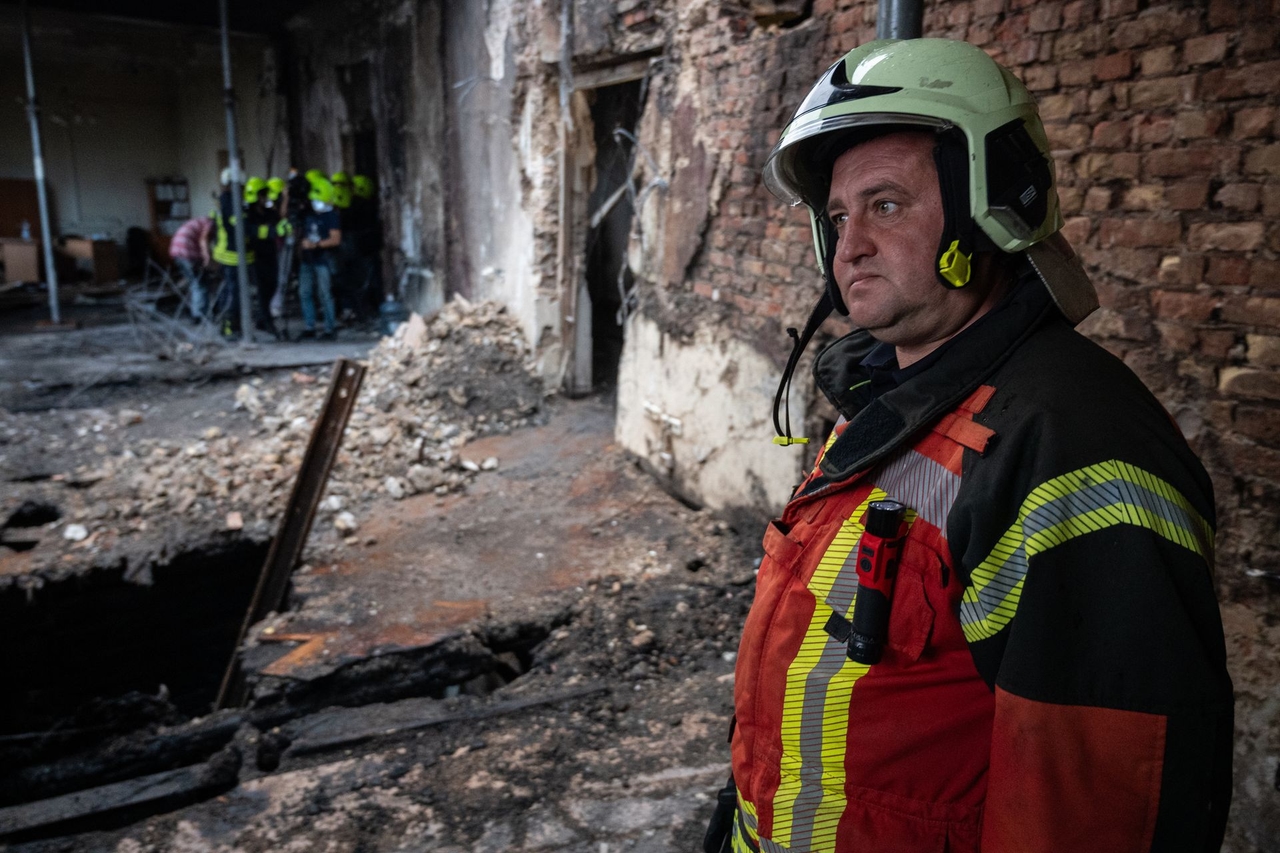 Charred walls, splintered floors: Inside Ukraine’s government ...