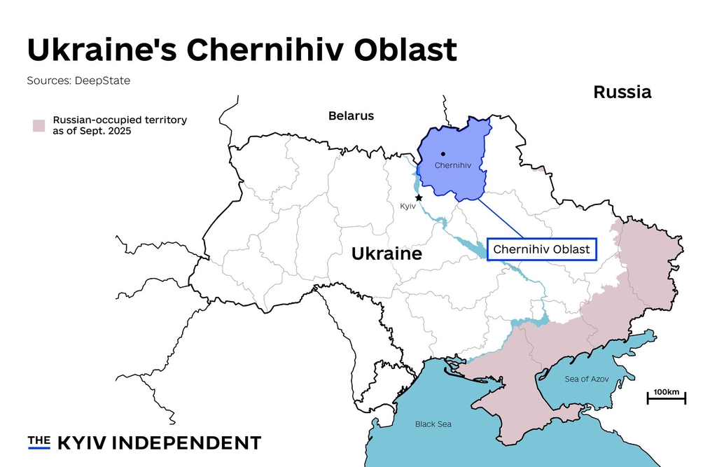 Massive forest fire sparked by Russian strikes in Ukraine's north ...