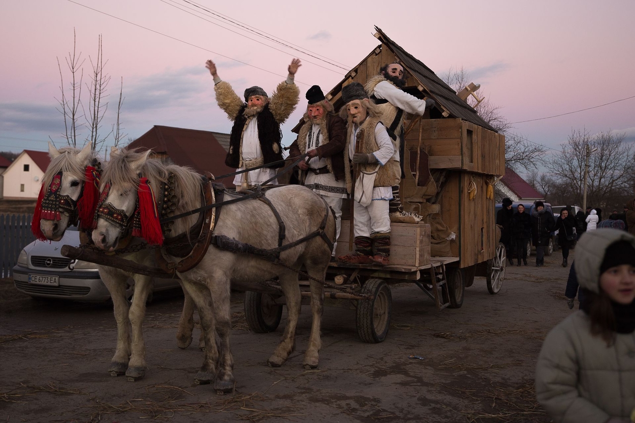 Malanka: Ukraine's winter ritual of masks, mischief, and good fortune
