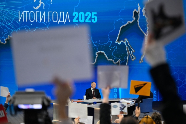 Putin says Russia never attacked Ukraine, outlines conditions for war ...