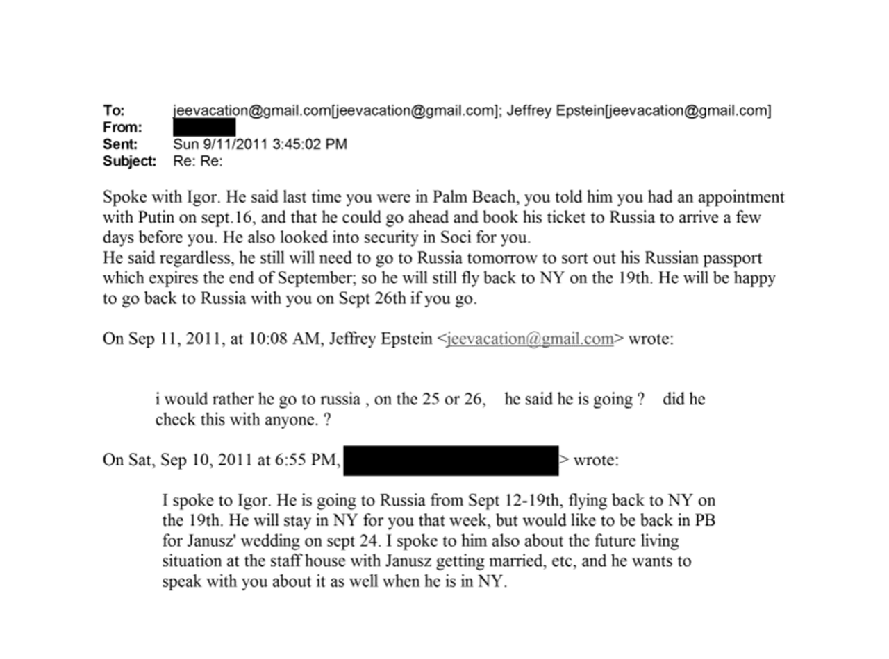 Epstein's Russia connections, explained