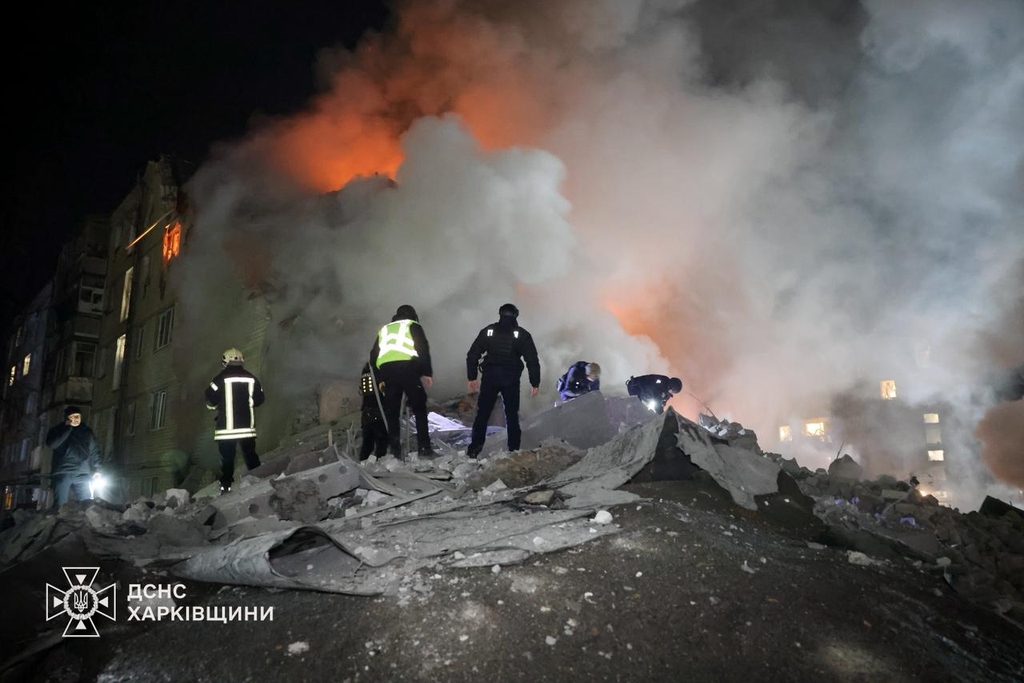 Russian attack kills 11 in Kharkiv, including 2 children