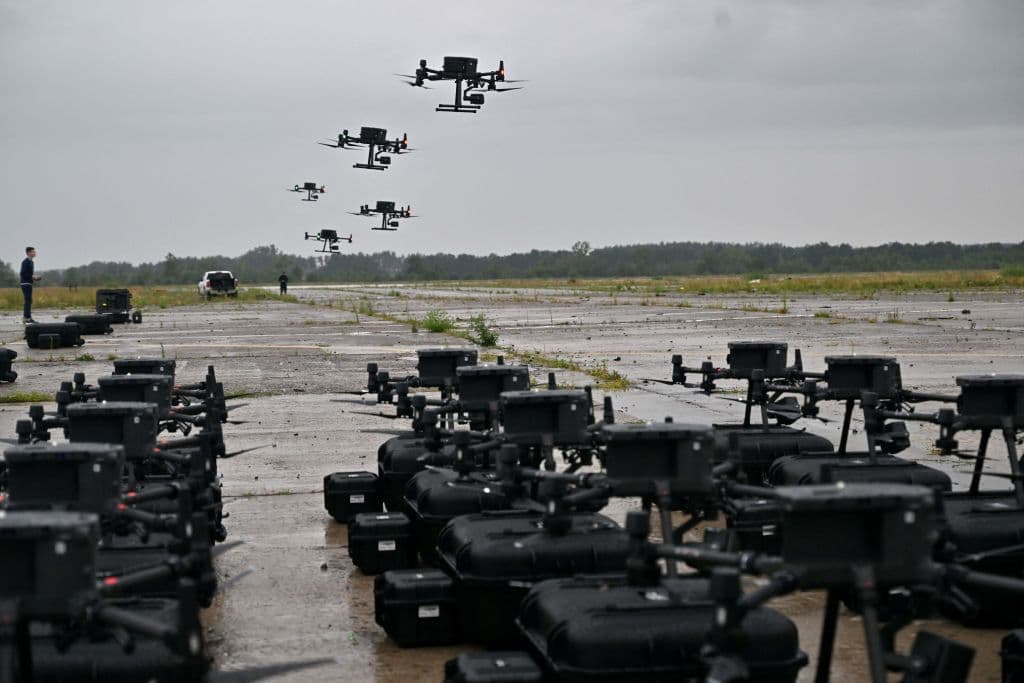 Russia aims to launch 2,000 drones towards Ukraine at once, German ...