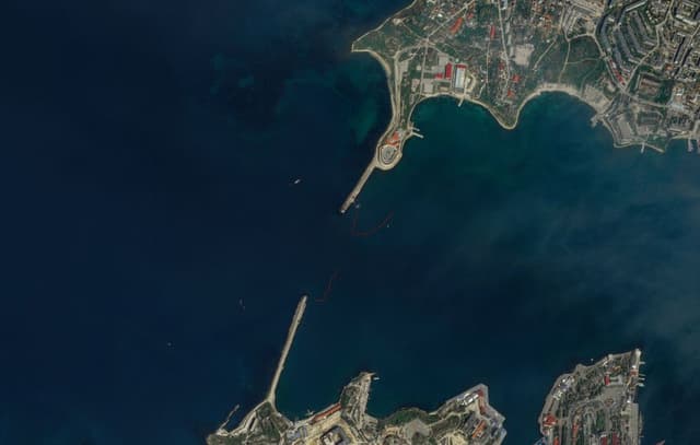 Russia claims Ukraine's drones, missiles attacked Crimea, explosion ...