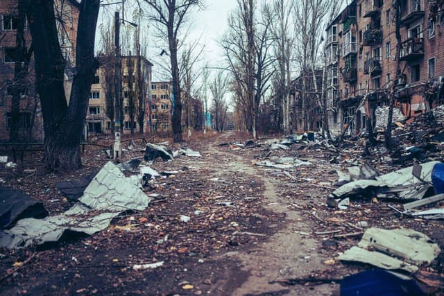 Russia's full-scale invasion has destroyed at least 210,000 buildings ...