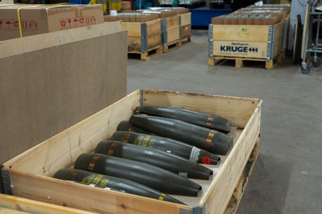 Ukraine launched production of 155-mm artillery shells, official says