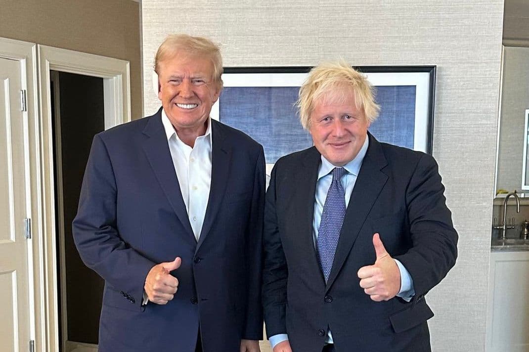 Johnson says Trump has 'the strength and bravery' to bring peace to Ukraine