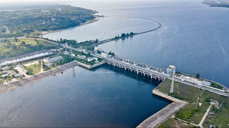 Kyiv Hydroelectric Power Plant has 'no critical damage' after Russian ...