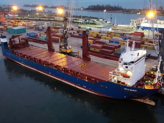 French military intercepts Russian ship suspected of launching drones ...