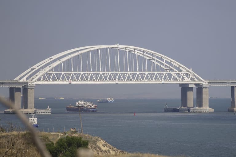 Ukraine war latest: Kyiv attacks Crimean bridge for 3rd time since ...