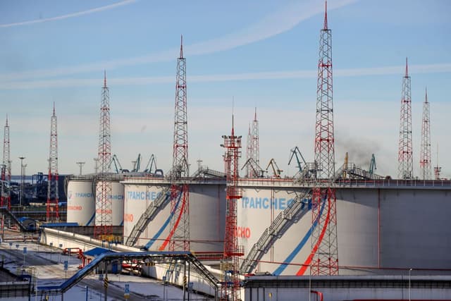 Oil shipments on pause at Russia's Ust-Luga port after drone strike ...