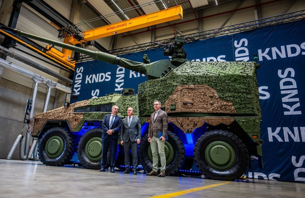 Germany announces first deliveries of promised RCH 155 self-propelled ...