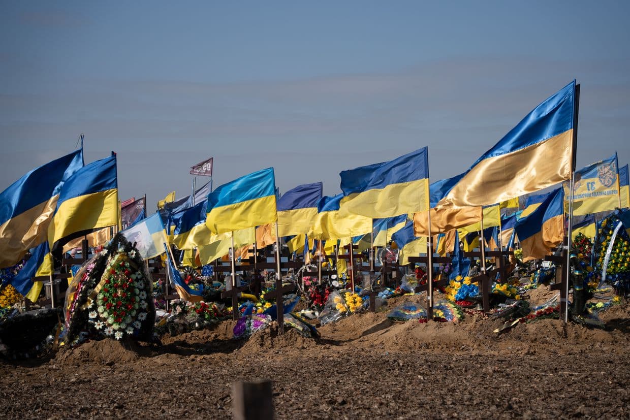 What is the death toll of Russia’s war in Ukraine?