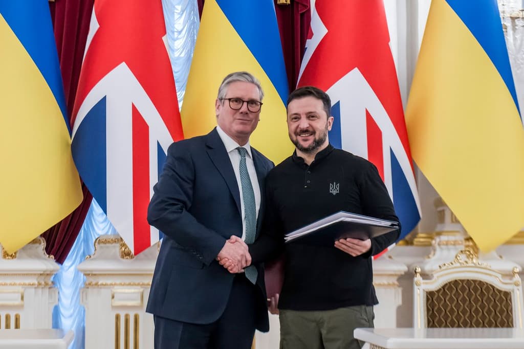 Ukraine ratifies historic 100-year partnership with UK