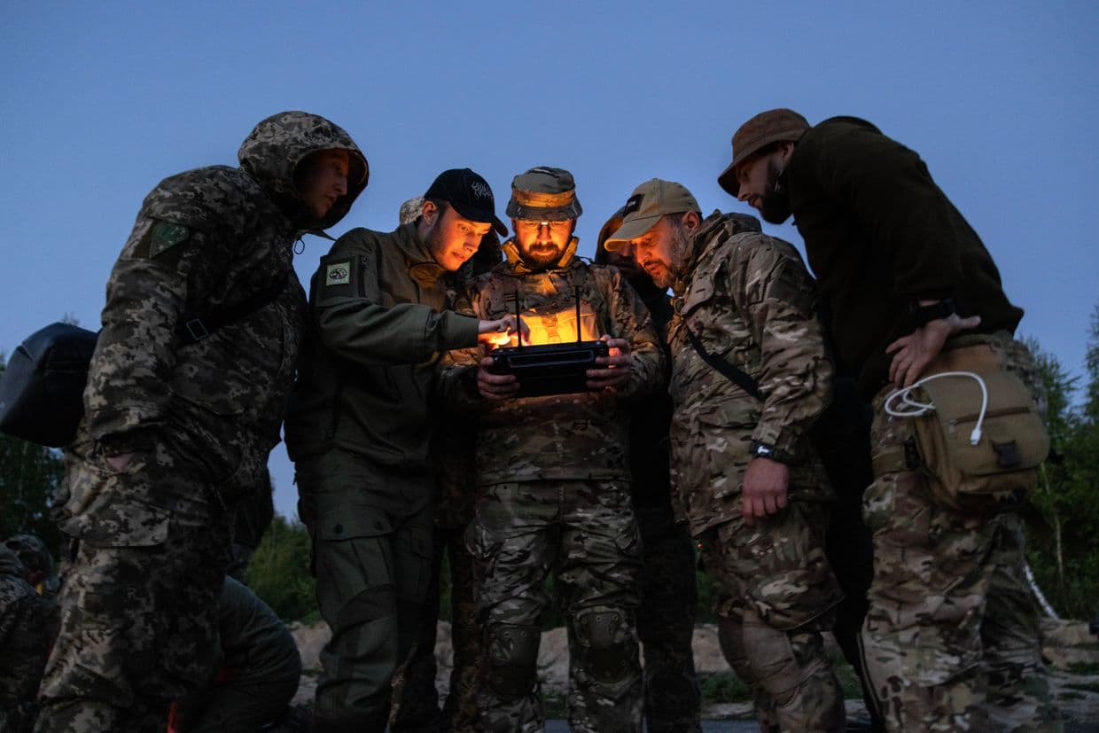 How the next generation of Ukrainian drone pilots are being trained at ...