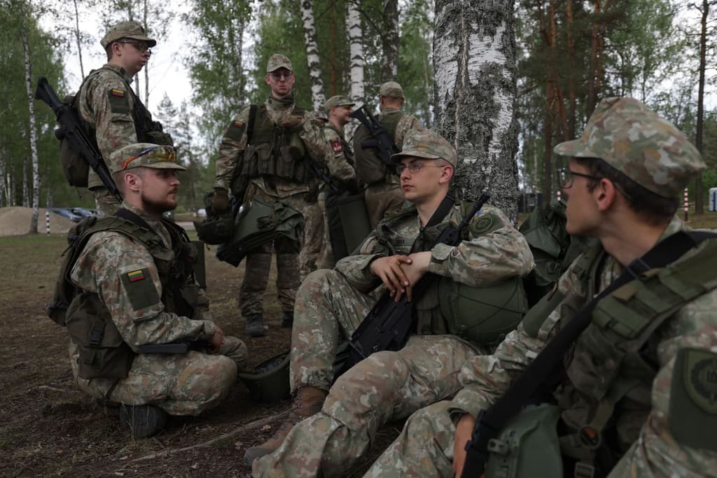 ‘Talk about an invasion is everywhere’ — How Lithuania is preparing for ...