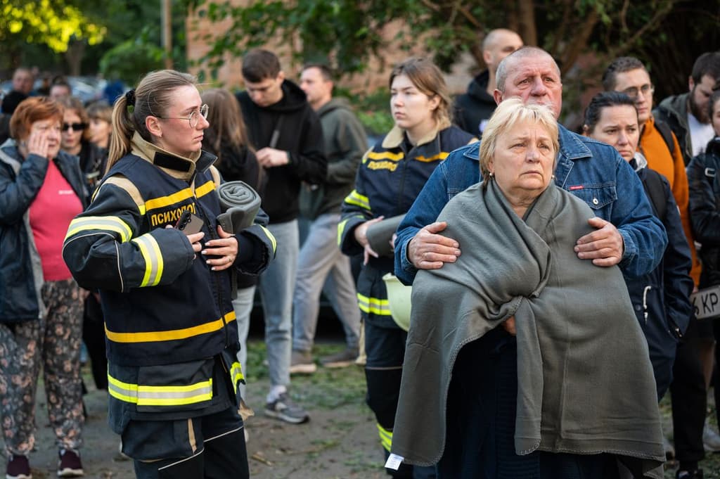 'It was impossible to look at' — Russian mass missile, drone attack on ...