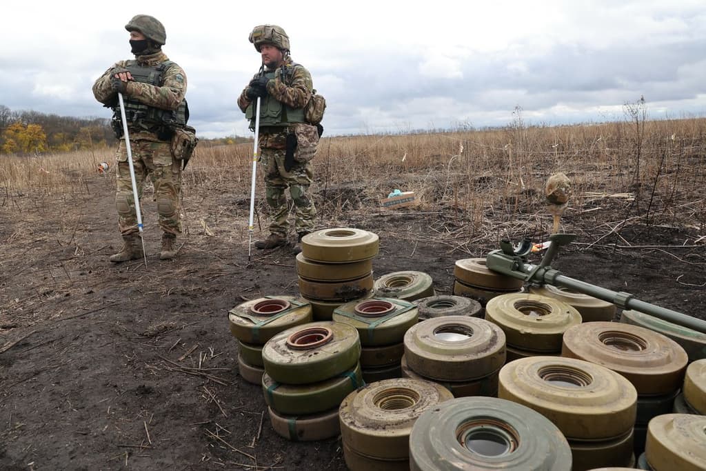 'Ukraine is biggest landmine challenge since World War II,' says head ...