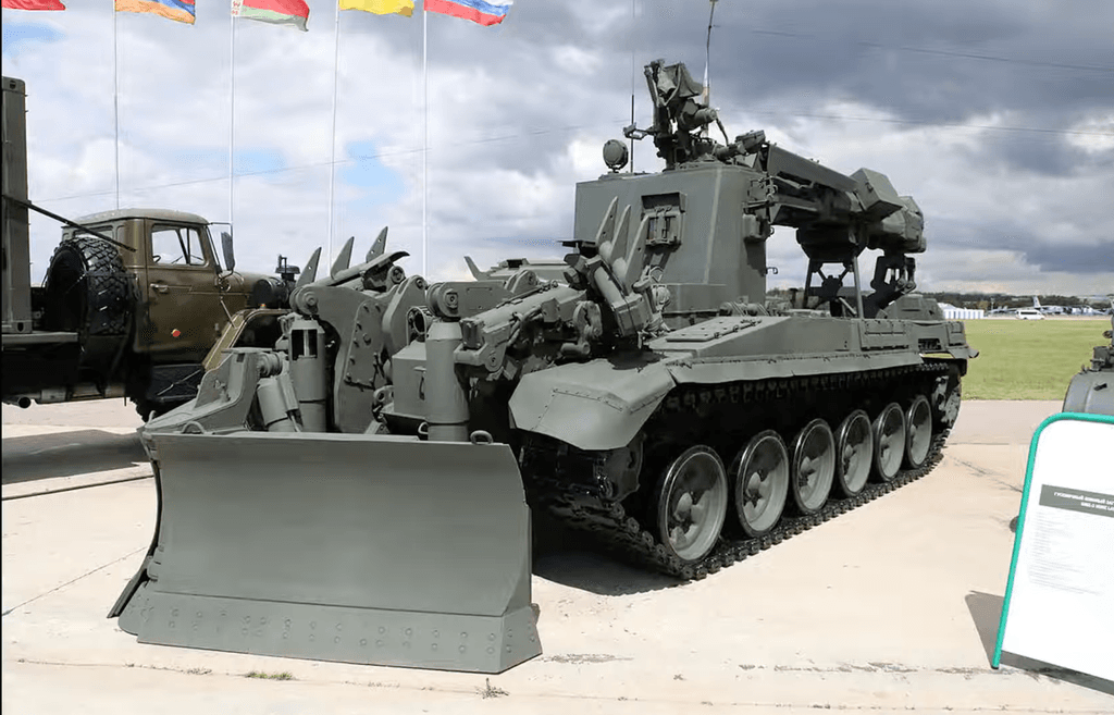 Ukraine destroys Russian 'terminator on tracks' engineering vehicle in ...