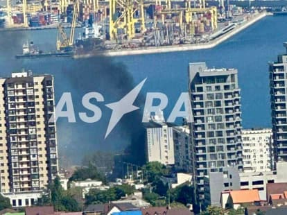 Ukraine reportedly strikes Russian Novorossiysk port city, damages oil ...