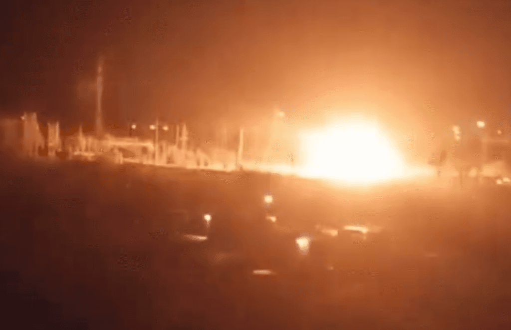 Drones reportedly strike electric substation in occupied Crimea