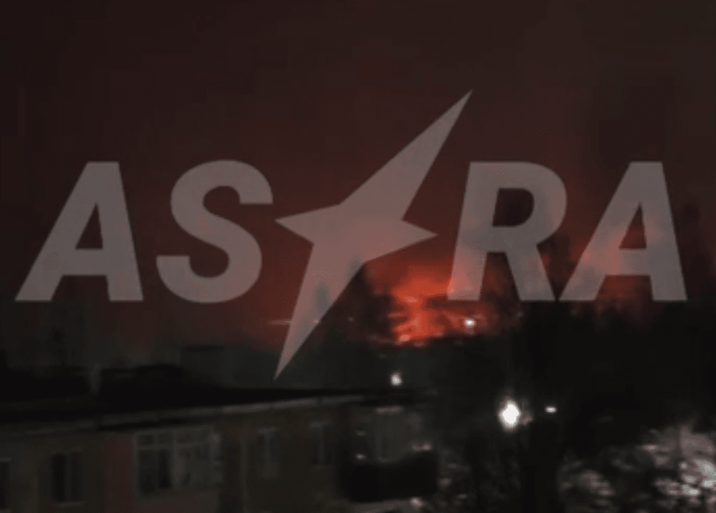 Russian rubber plant catches fire after reported attack in Tula oblast ...