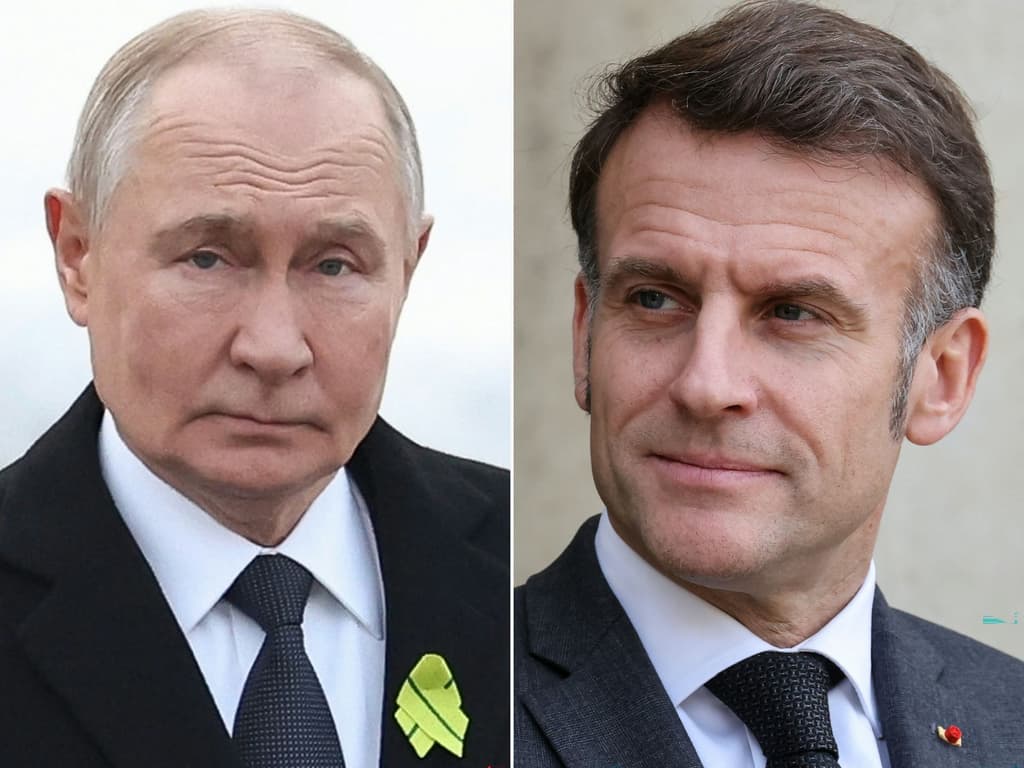 Russia derides Macron's attempt at dialogue with Putin as 'pathetic ...