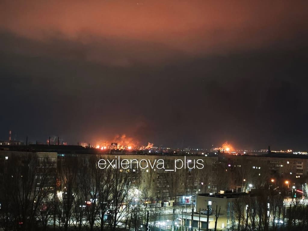Explosions, fires reported in Russia’s Tolyatti, Taganrog after drone ...
