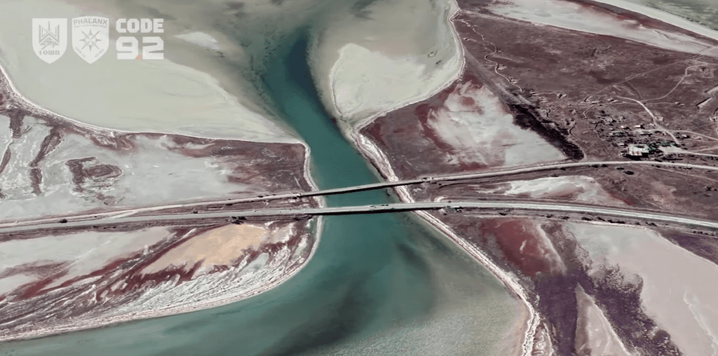 Bridge linking Crimea to southern Ukraine damaged in drone strike ...