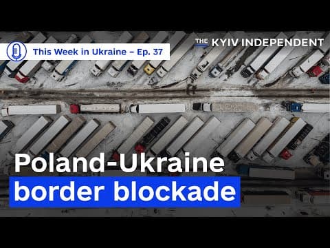 Anger and disappointment in endless lines of Ukrainian trucks at Polish ...