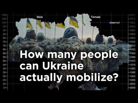Why doesn't Ukraine draft younger men?